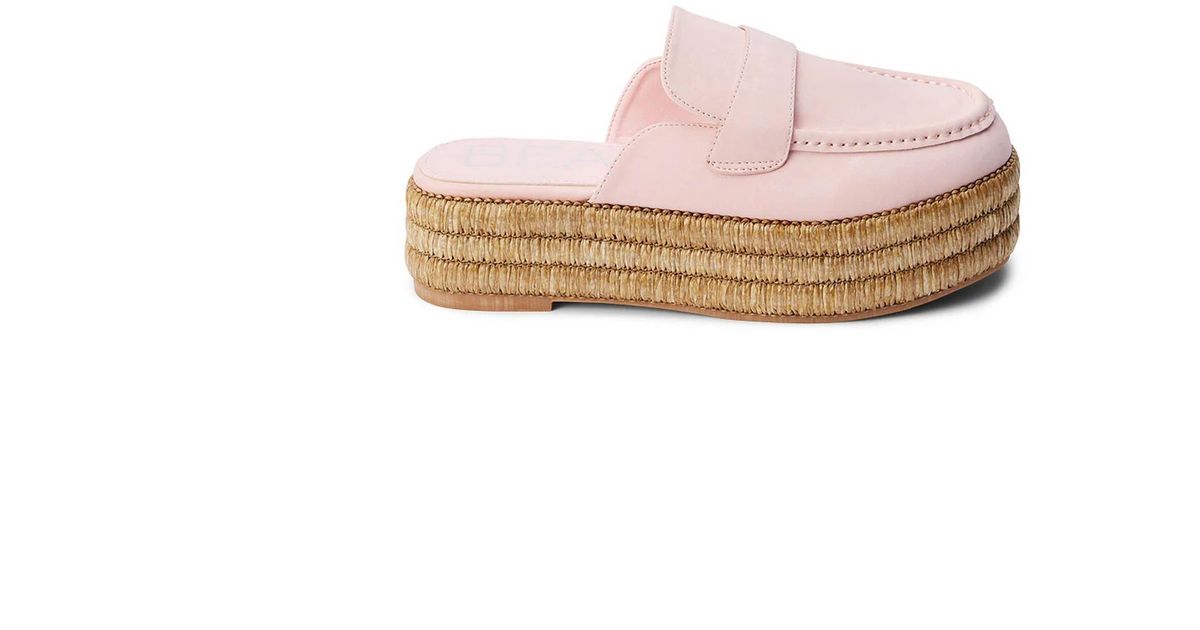 Matisse Wren Platform Mule in Black | Lyst