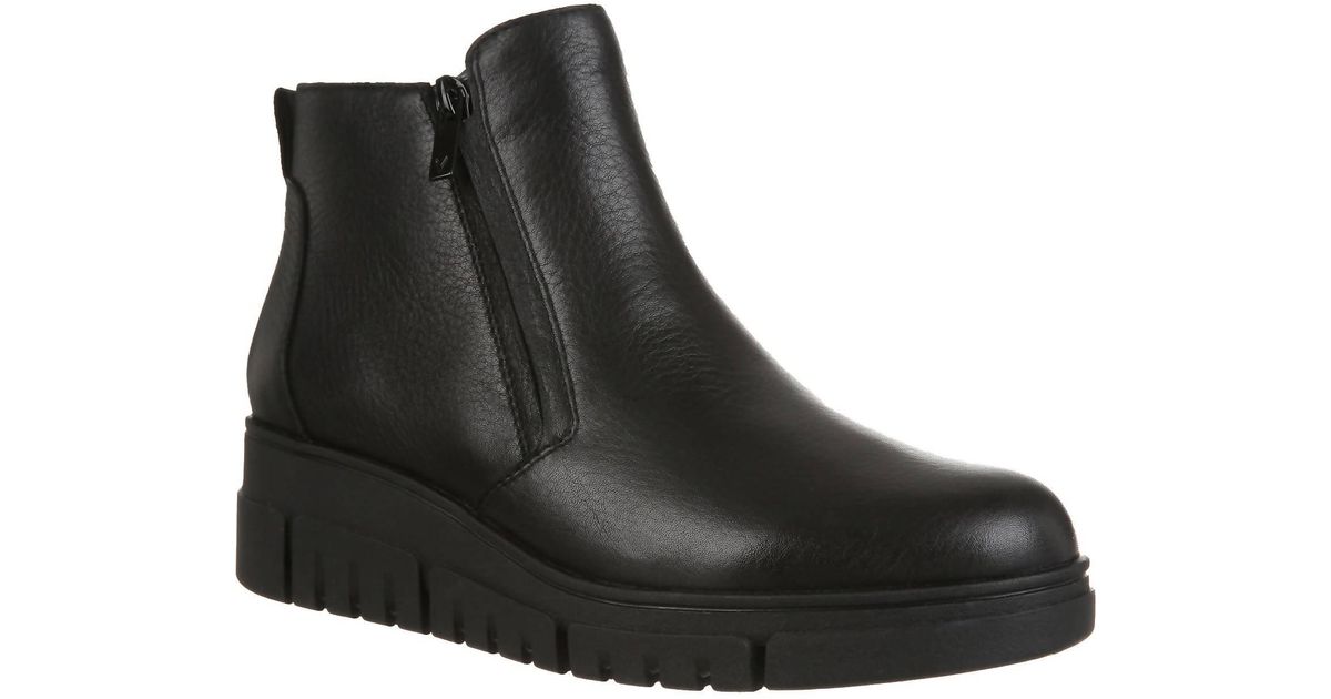 Vionic Uptown Sur Waterproof Boots in Black | Lyst
