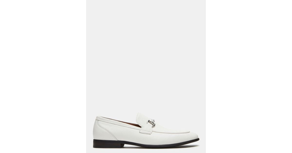Steve Madden Jayshan Leather in White for Men | Lyst