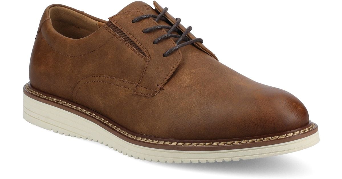 Vance Co. Vance Killian Medium And Wide Width Plain Toe Casual Hybrid Dress Shoe in Brown for ...