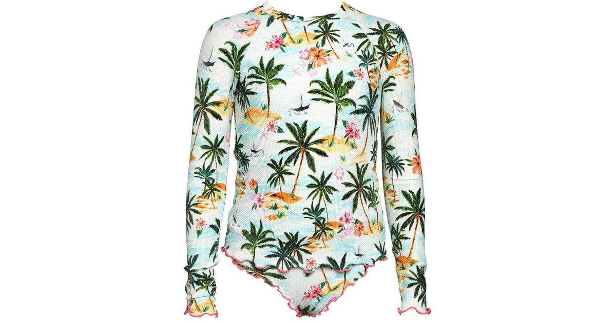 Hobie Destination 2Pc Swim Set in White | Lyst