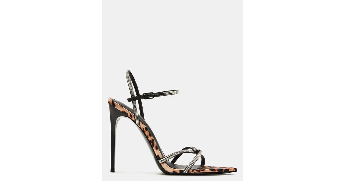 Steve Madden Stellina Leopard in Metallic | Lyst