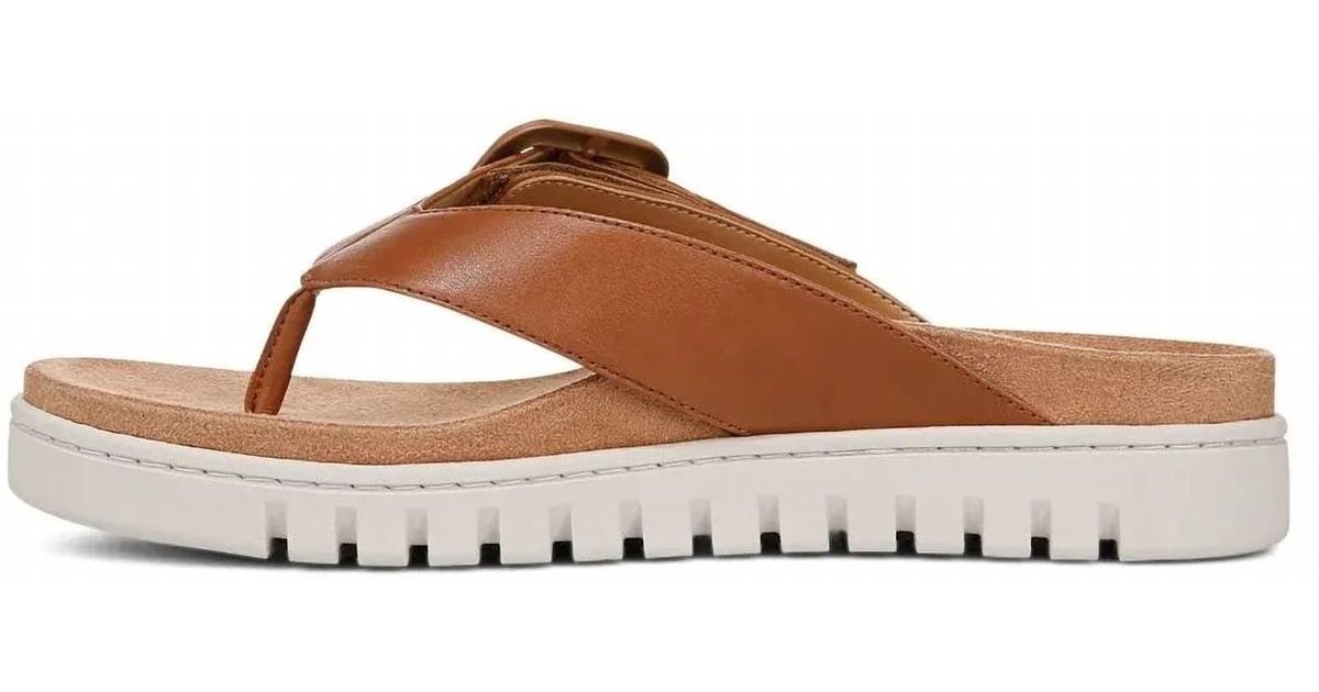 Vionic Uptown Marin Sandal in Brown | Lyst