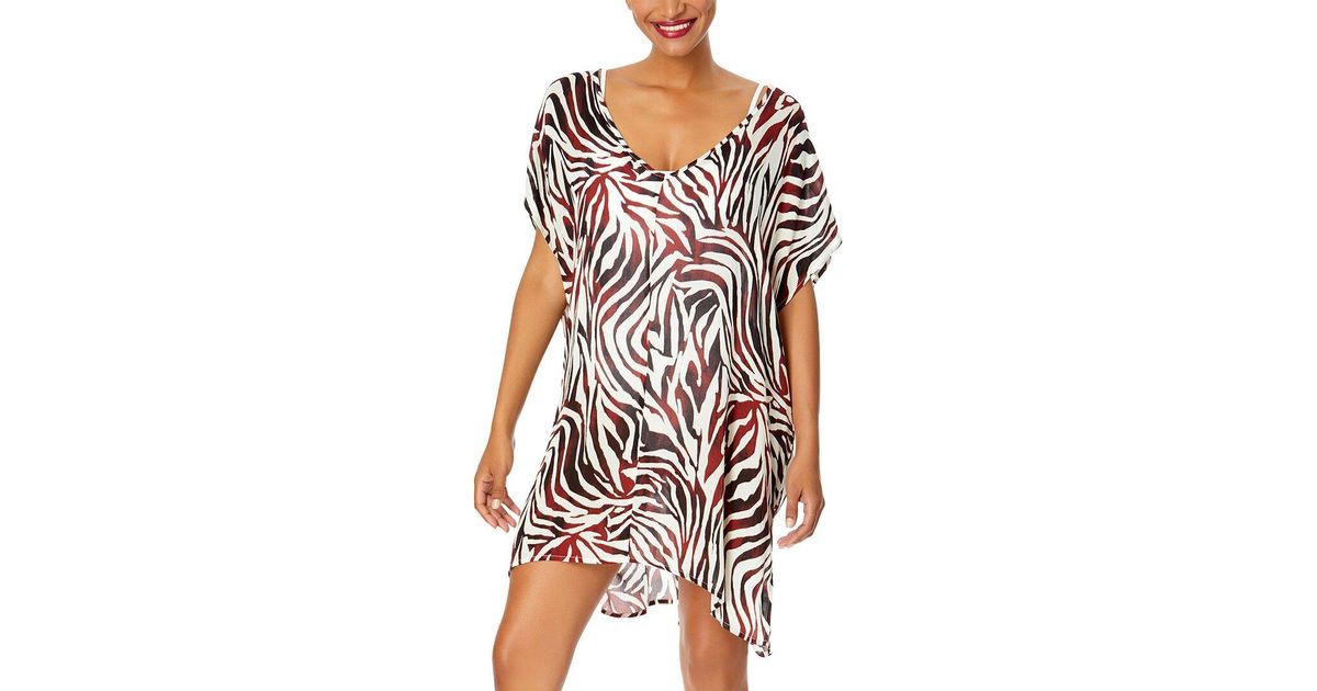 Anne Cole Easy Tunic in White | Lyst