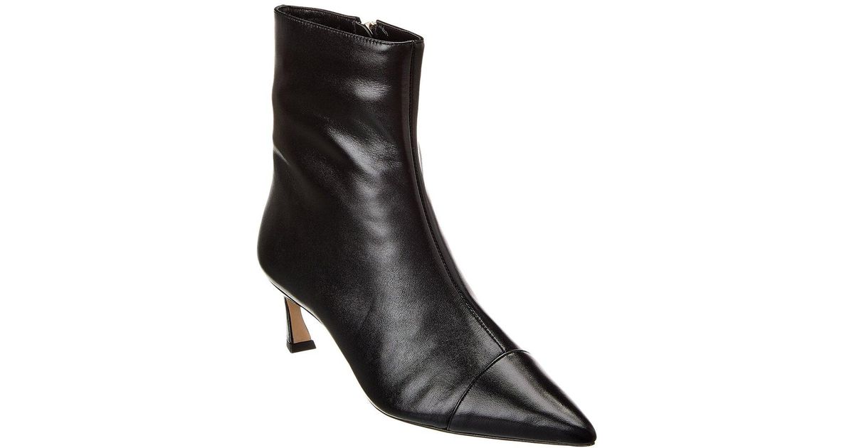 Alexandre Birman Myra 50 Leather Boot in Black | Lyst