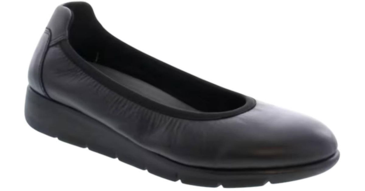 Saydo Filbert Flats in Black | Lyst