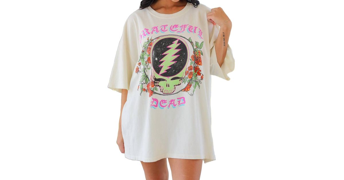 Daydreamer Grateful Dead Space Your Face Os Tee | Lyst