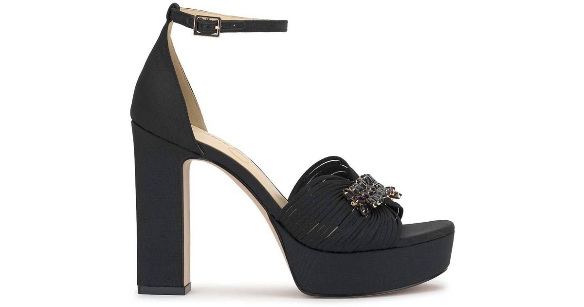 Jessica Simpson Anissia Platform in Black | Lyst