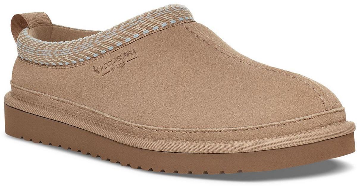 Koolaburra Burree Two Tone Made Clogs in Brown | Lyst