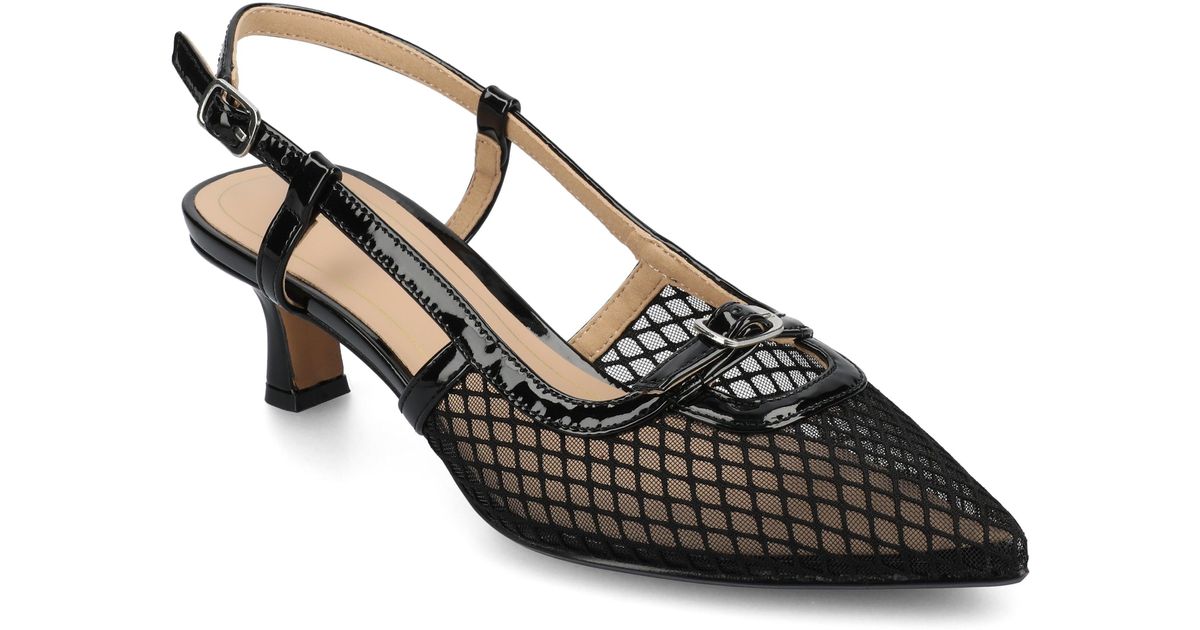 Journee Collection Journee Padma Medium And Wide Width Pumps in Black ...