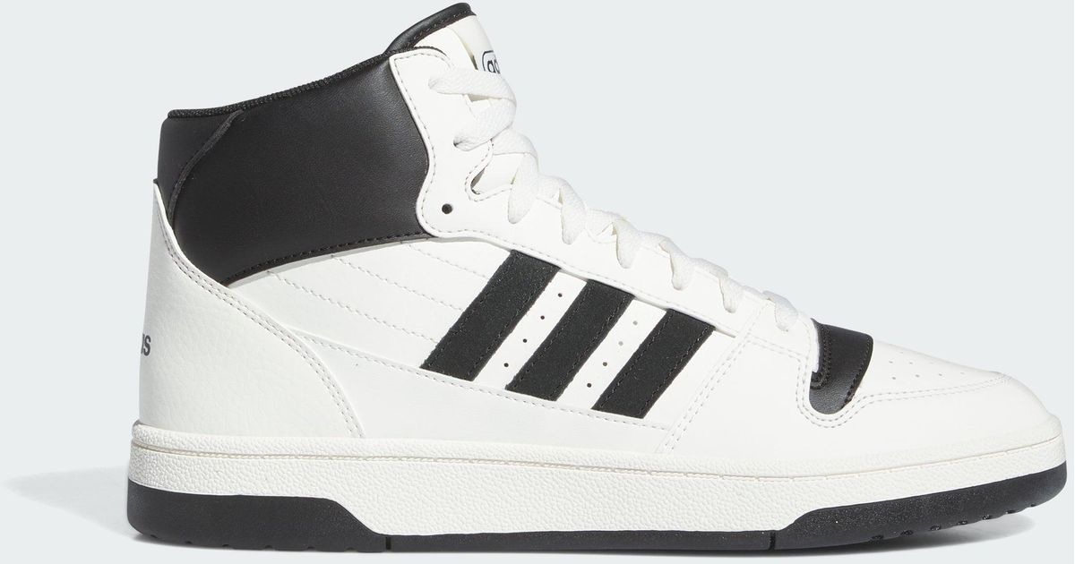 adidas Break Start Mid Shoes in White | Lyst