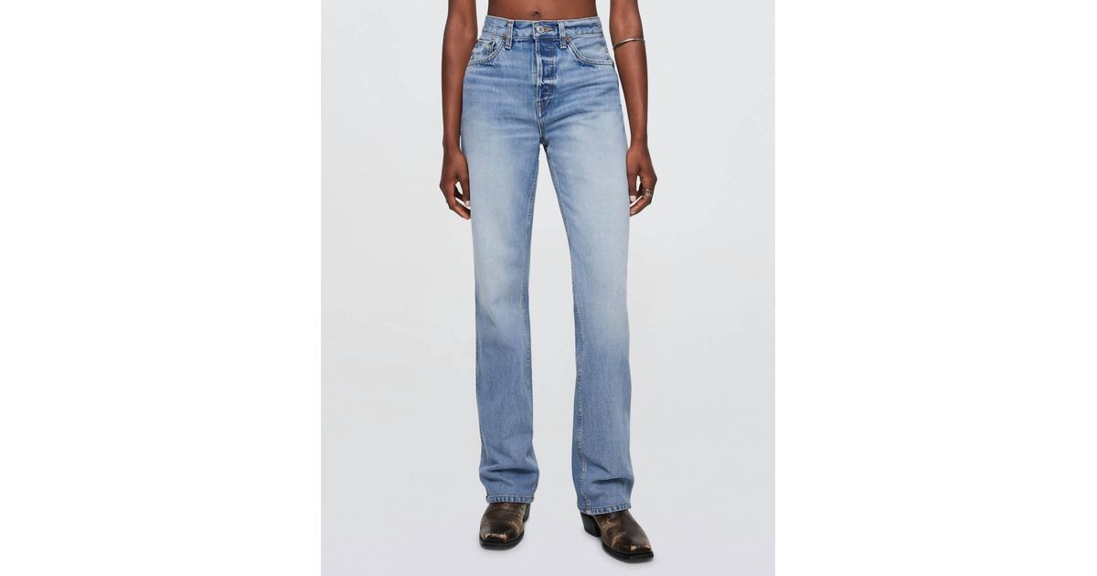 RE/DONE 90's High Rise Loose Denim Pants in Blue | Lyst