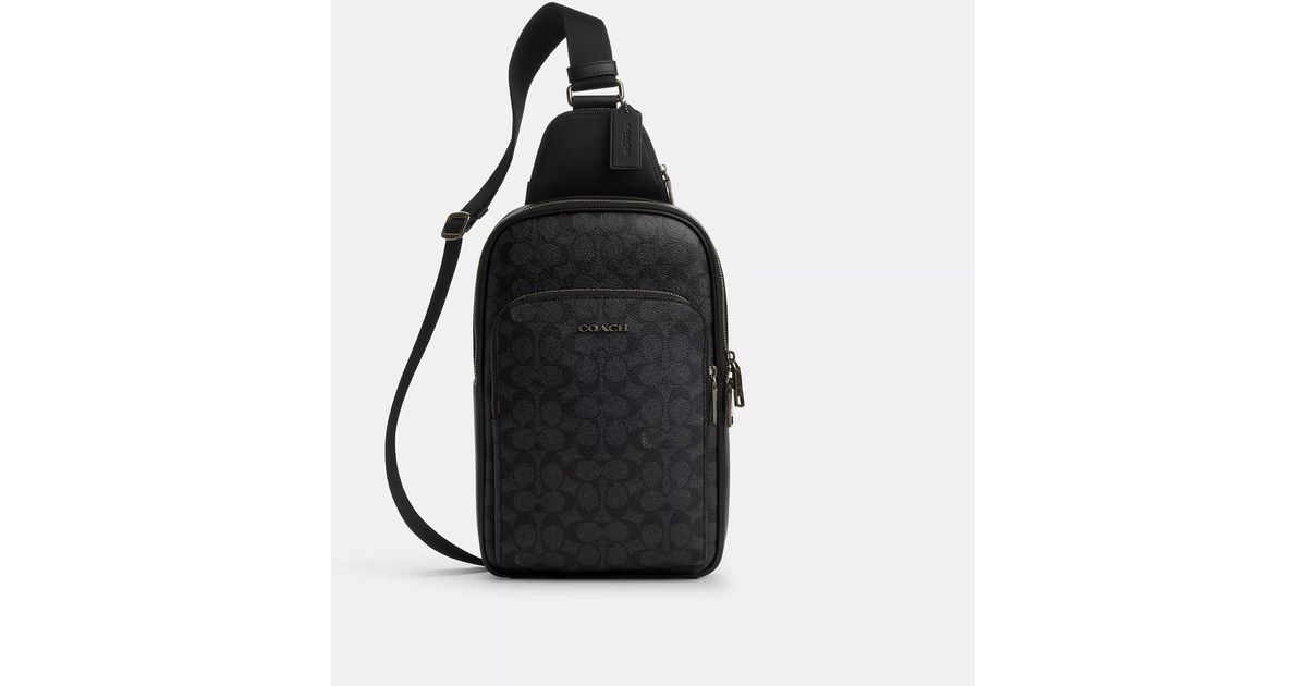 COACH Ethan Pack in Black | Lyst