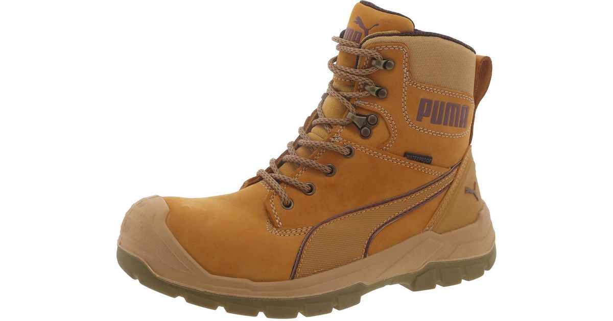 PUMA Conquest Ctx High Nubuck Composite Toe Work & Safety Boots in ...