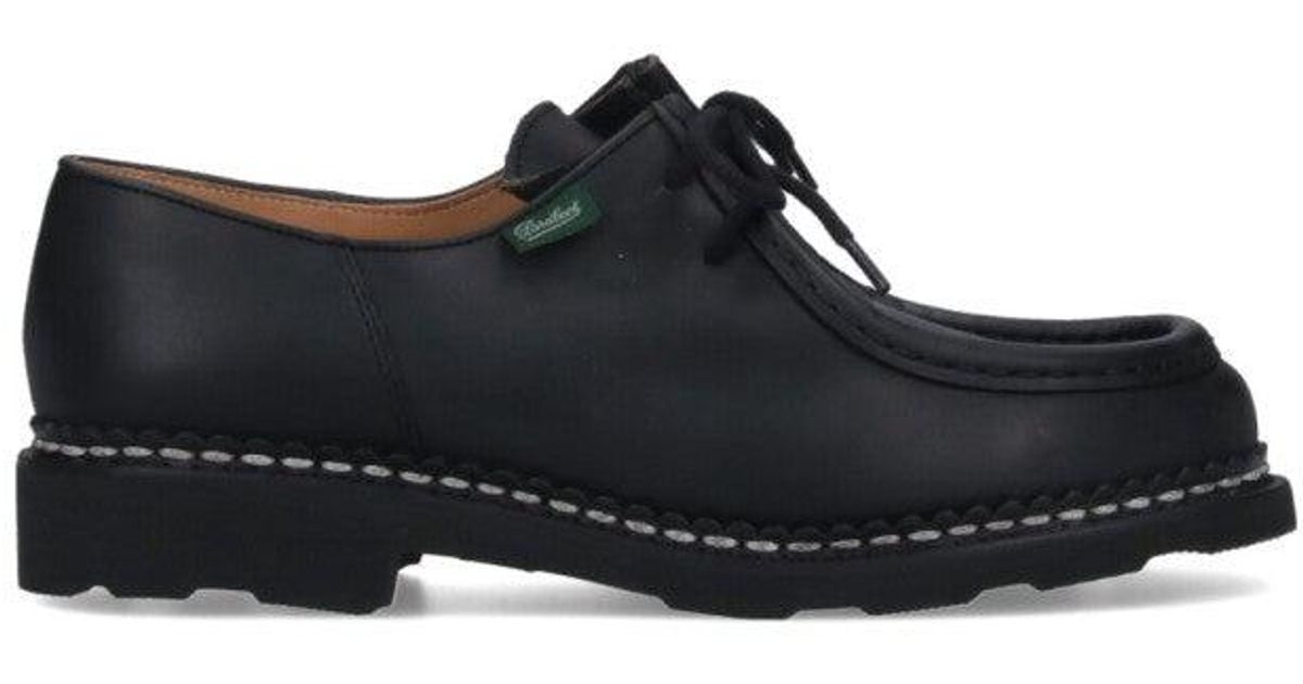 Paraboot Michael' Derby Shoes in Black | Lyst