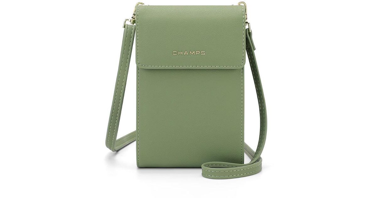 CHAMPS Iconic Smartphone Bag in Green | Lyst