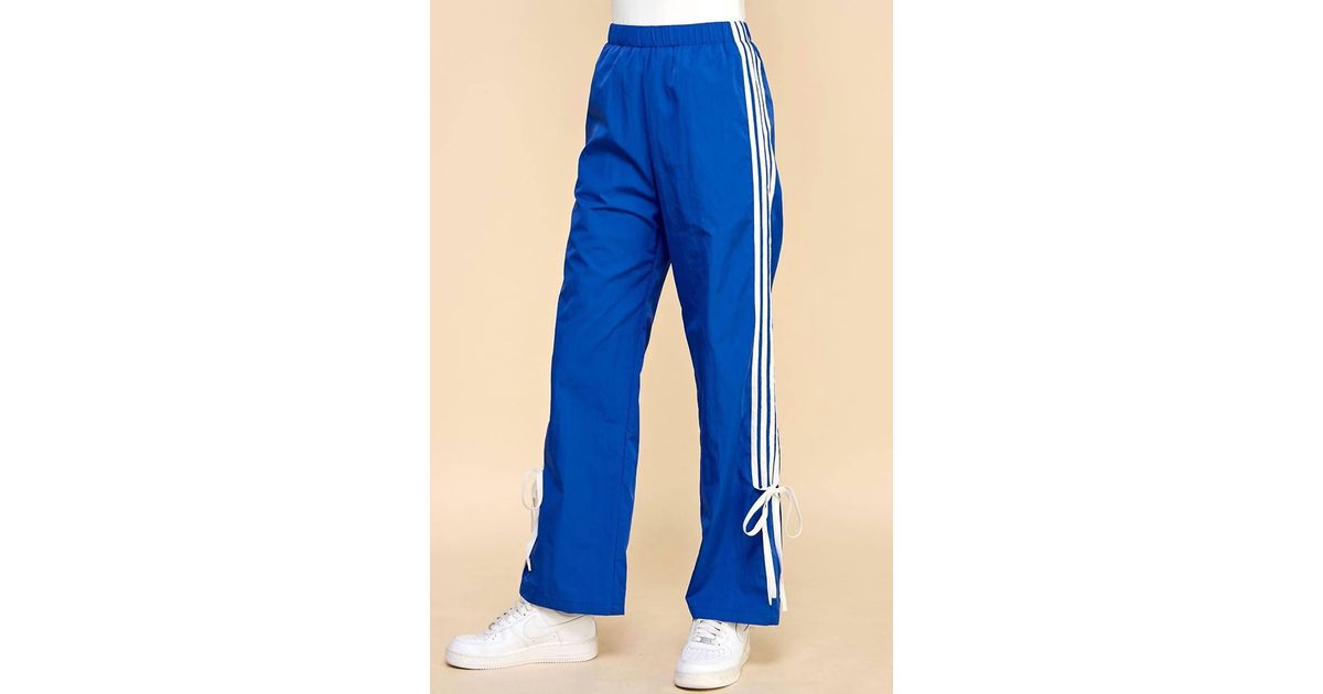 TCEC Straight Leg Pants in Blue | Lyst