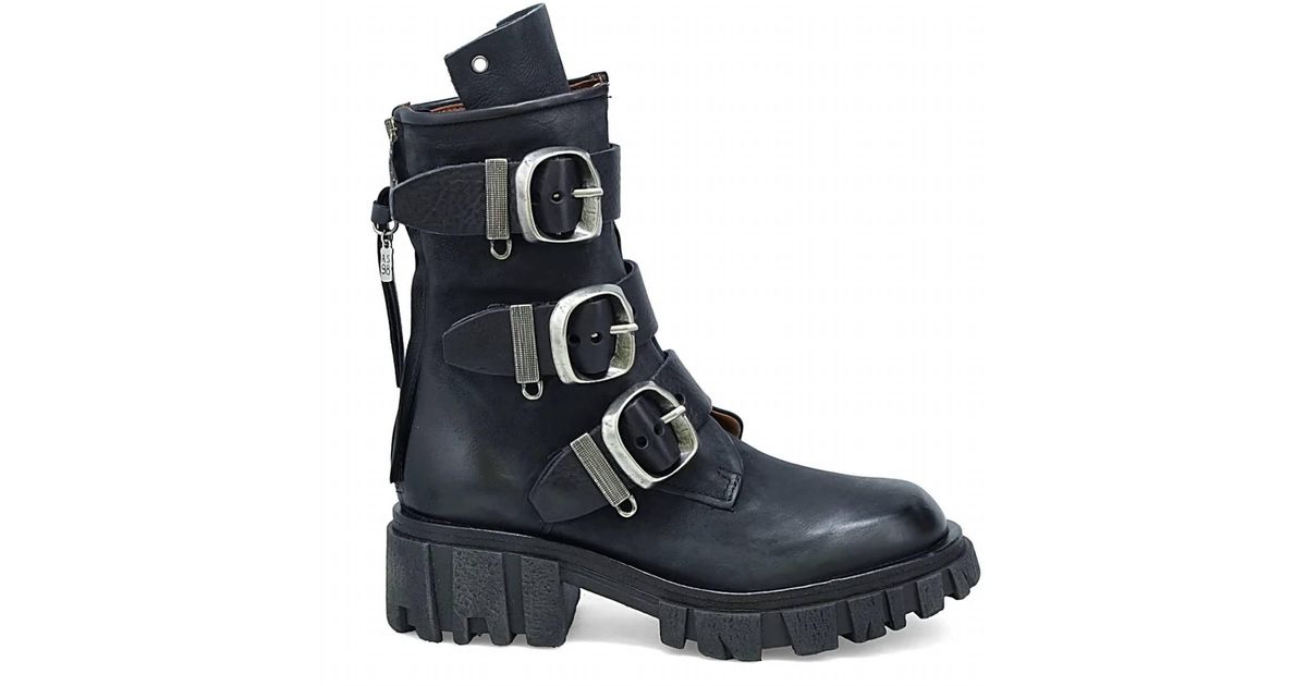 A.s.98 Hamish Boot in Blue | Lyst