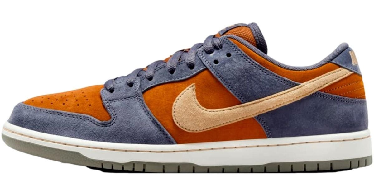 Nike Sb Dunk Low Pro Light Carbon/Sesame-Monarch Hf3063-002 in Blue for ...