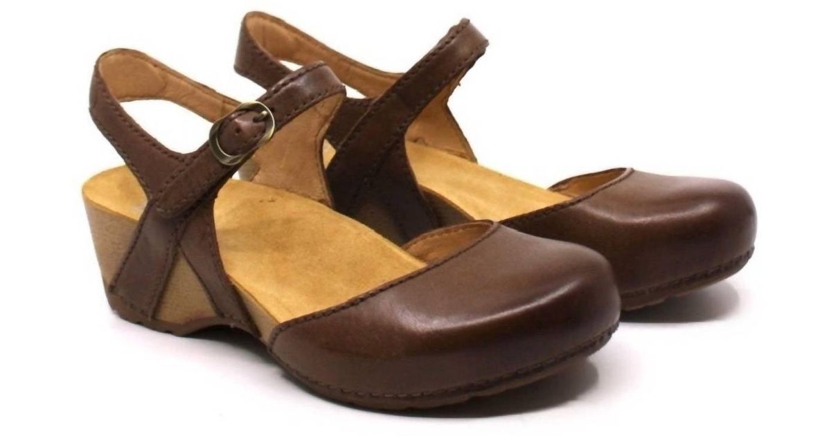 Dansko Tiffani Sandals in Brown | Lyst