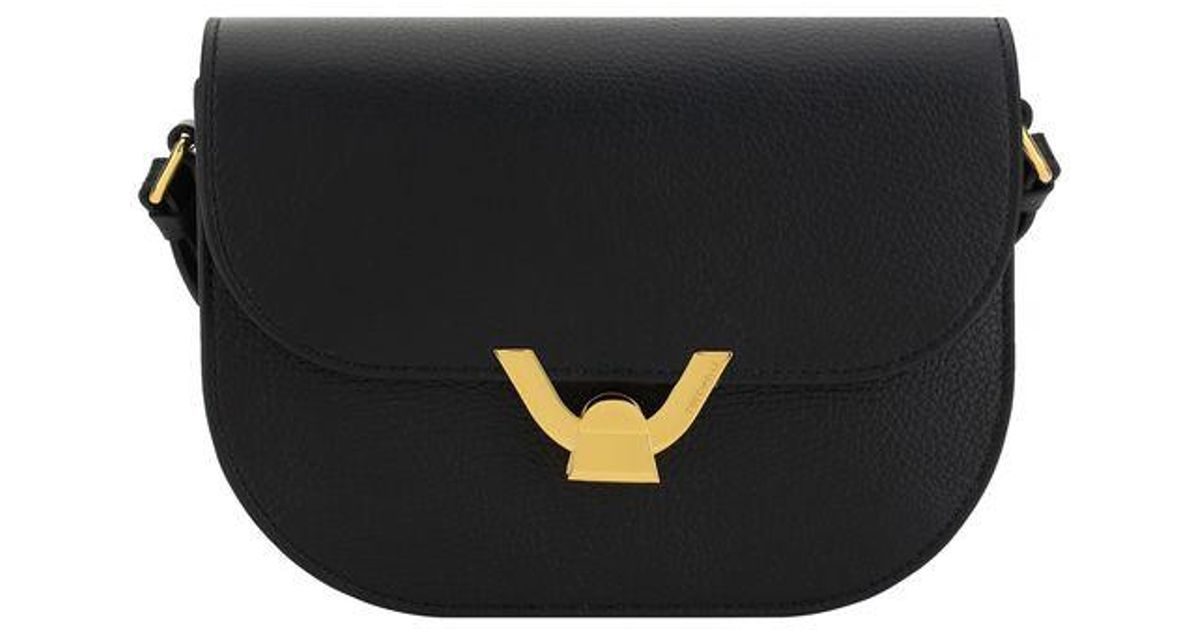 Coccinelle Dew Shoulder Bag in Black | Lyst