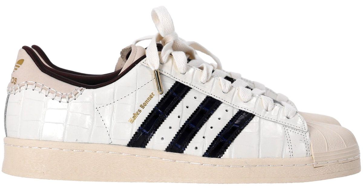 adidas Originals Adidas X Wales Bonner Faux-Croc Superstar Sneakers in ...