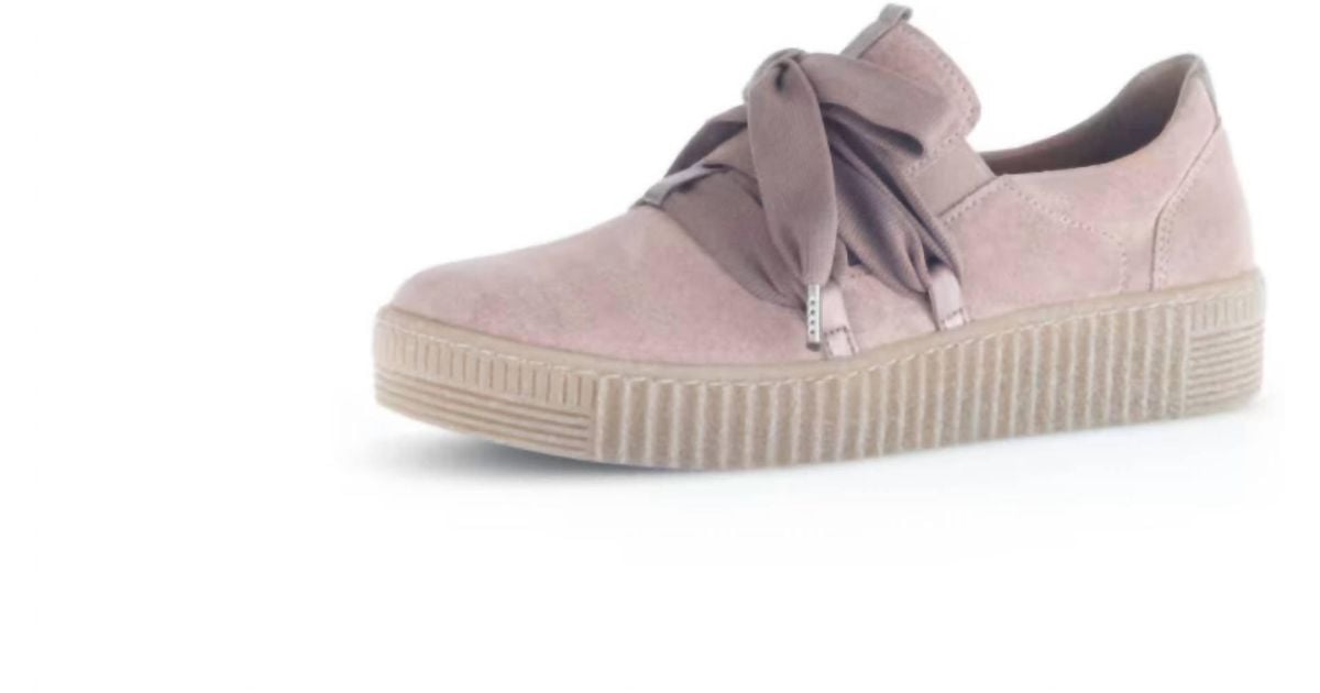 Gabor Ribbon Sneaker in Black | Lyst