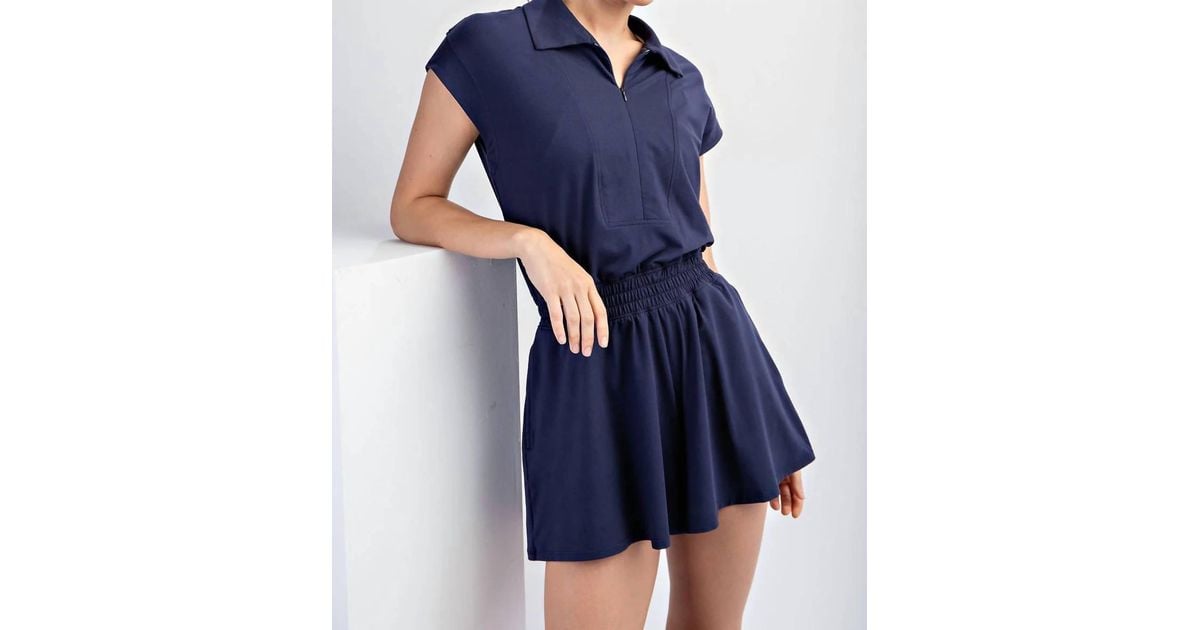 Rae Mode Luxury Jumpsuit in Blue | Lyst