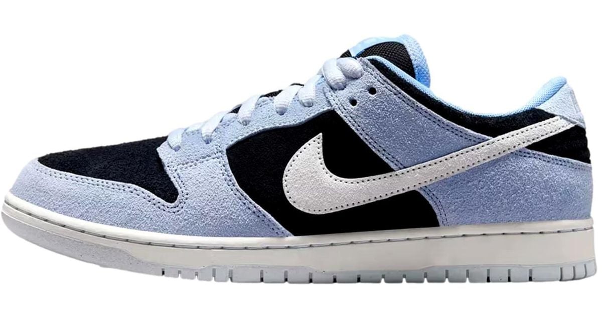 Nike Sb Dunk Low Pro Aluminum in Blue for Men | Lyst