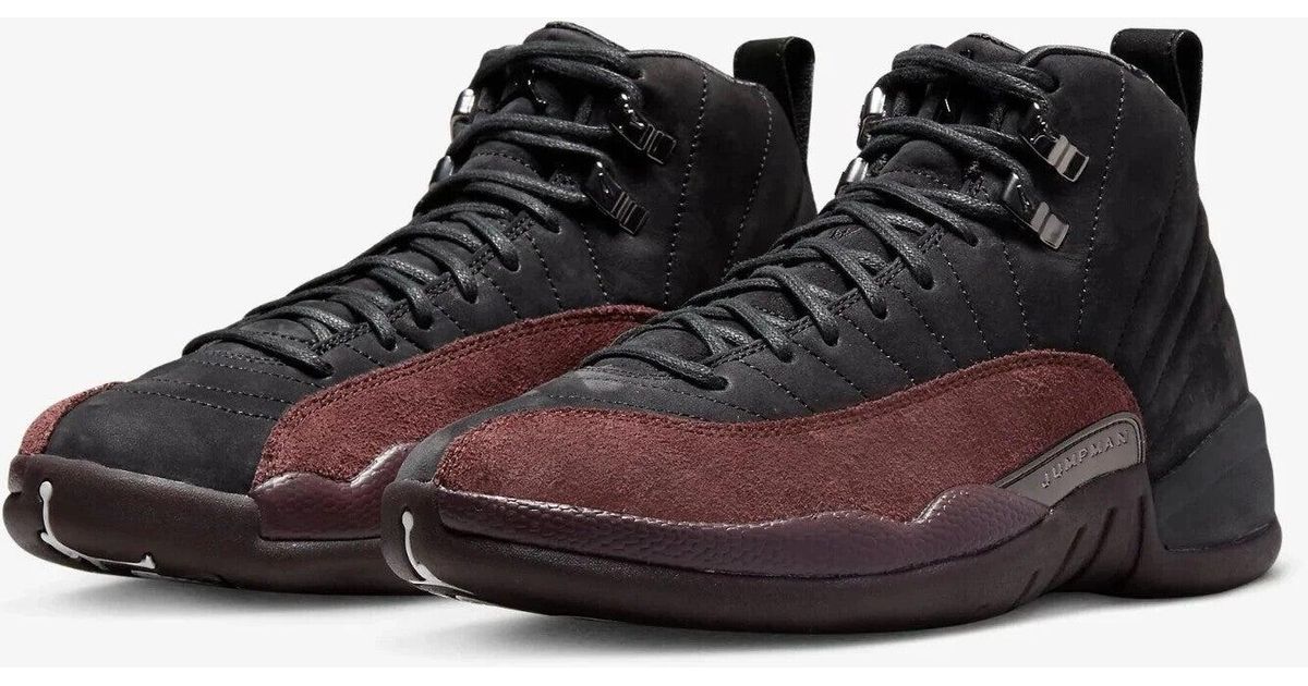 Nike Air 12 Retro Sp Dv6989-001 Basketball Shoes Ham294 in Black | Lyst