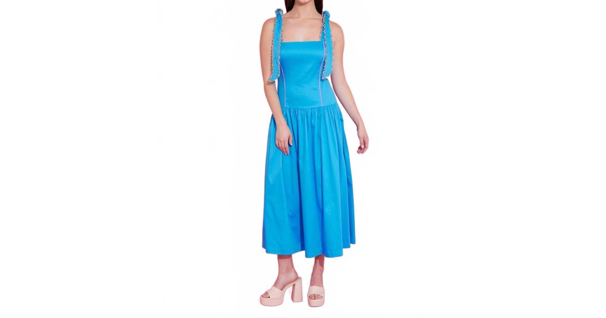 Alden Adair Anna Kate Dress in Blue | Lyst