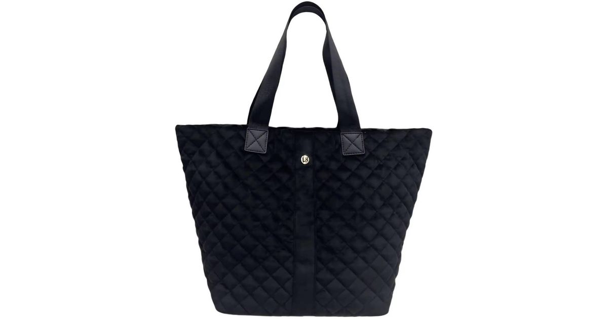 Lemonbella Debra Diamond Tote in Blue | Lyst