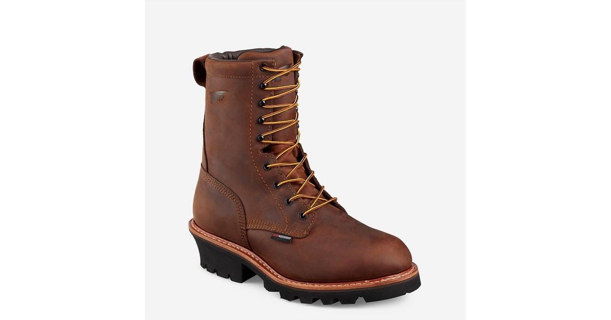 Red Wing Loggermax 9-Inch Insulated, Waterproof Safety Toe Boot in ...