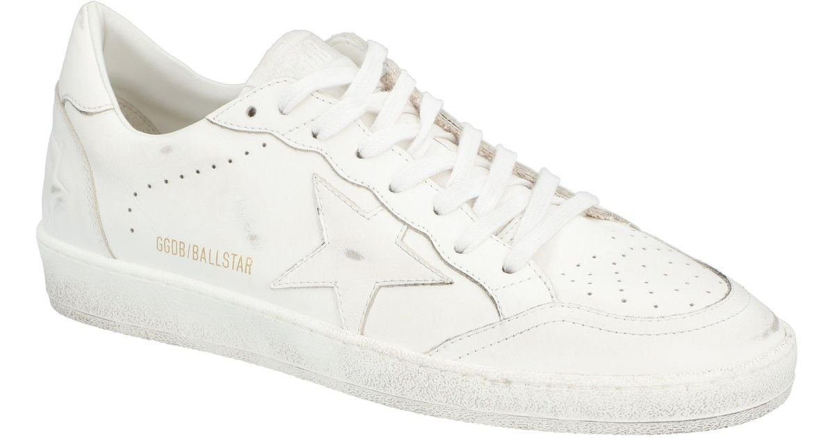 Golden Goose Ballstar Tripple in White | Lyst