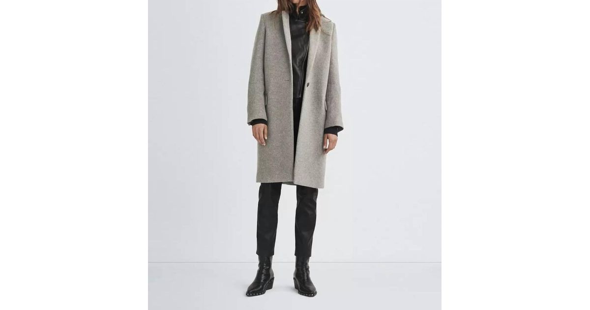Rag & Bone Ava Coat in Gray | Lyst
