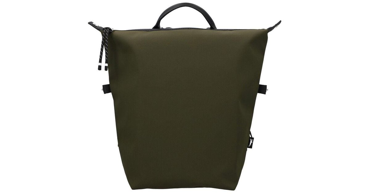 Longchamp Le Pliage Energy Canvas Backpack in Green | Lyst