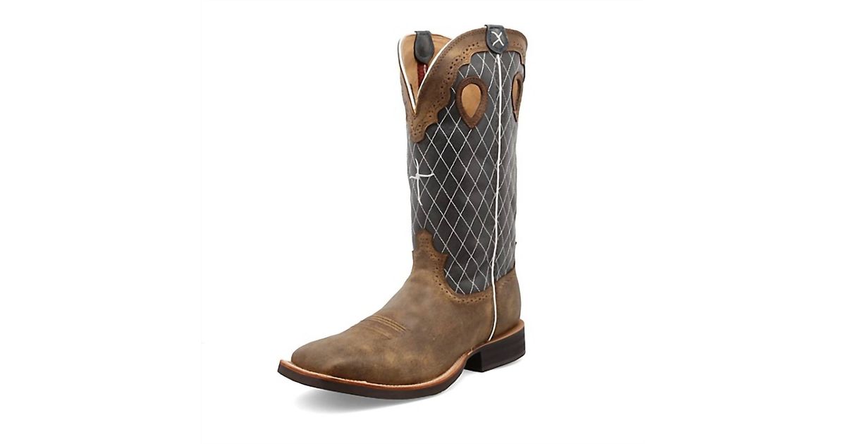 Twisted X Ruff Stock Boots in Brown for Men | Lyst