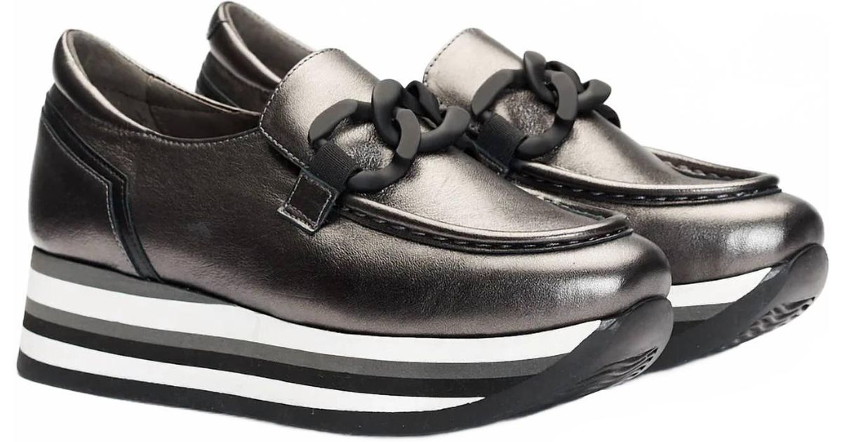 Softwaves Cala Platform Shoes in Black | Lyst