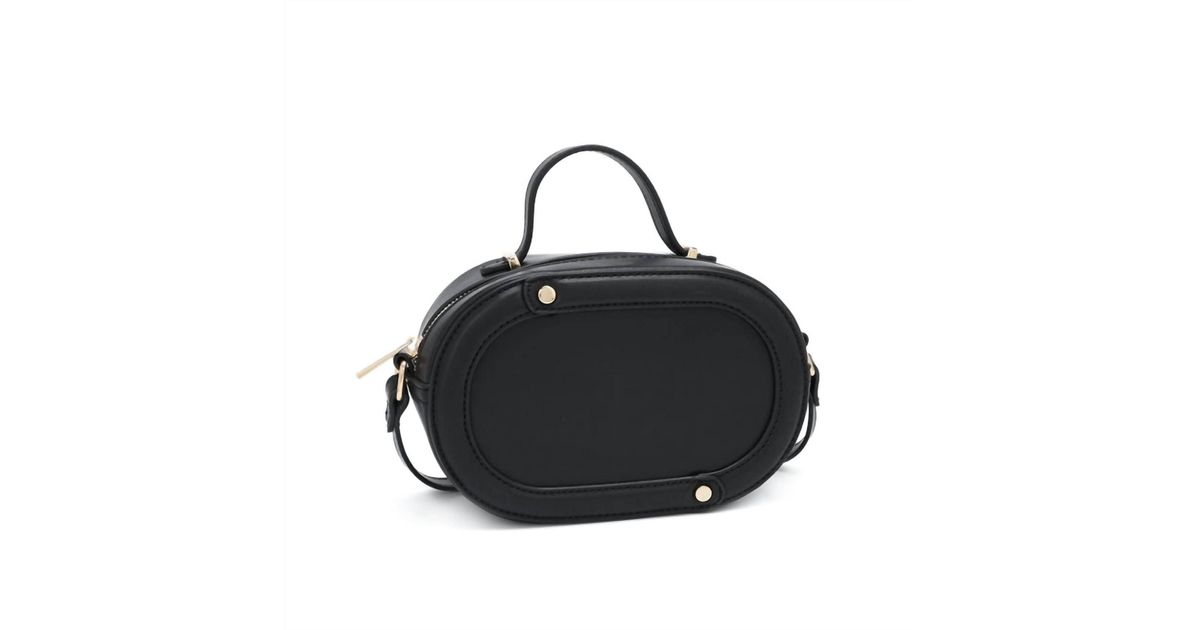 Moda Luxe Anna Opal Crossbody Bag in Black | Lyst