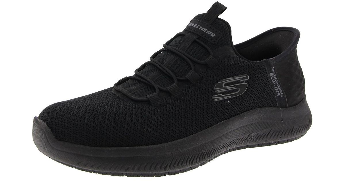 Skechers Summits Sr-Enslee Laceless Slip On Work And Safety Shoes in ...