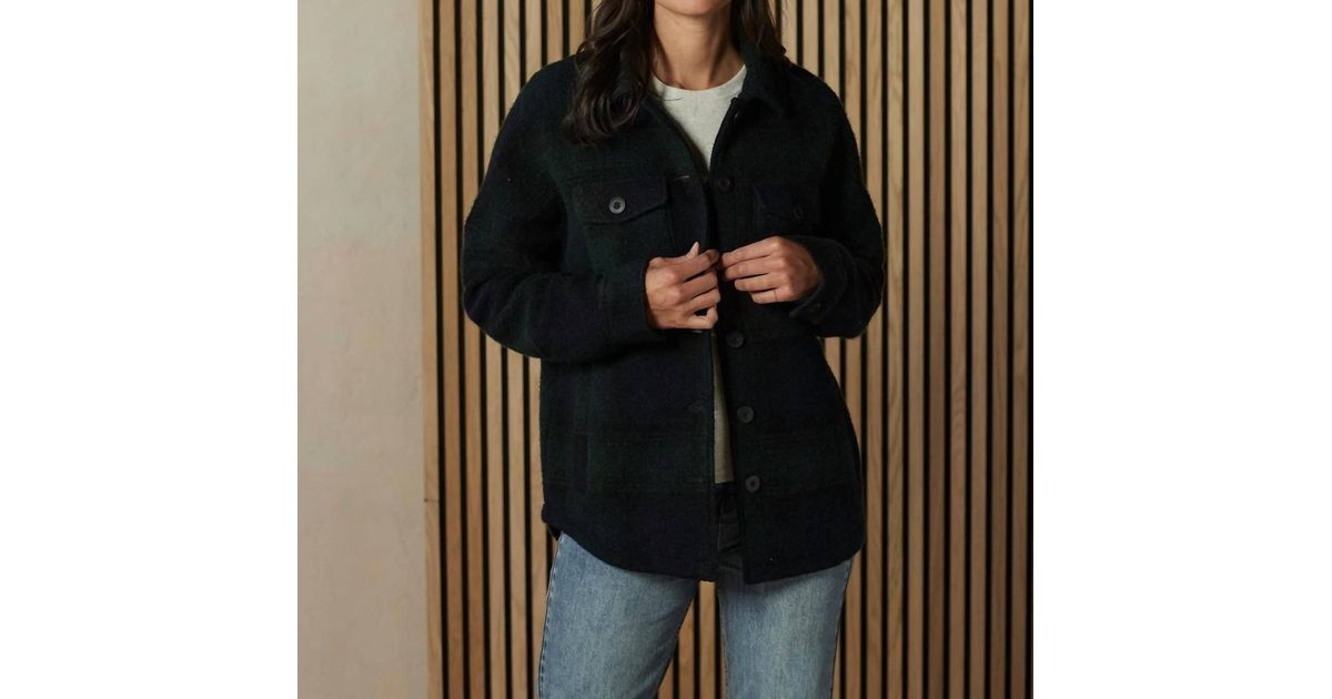 The Normal Brand Logan Ski Lodge Jacket in Black | Lyst