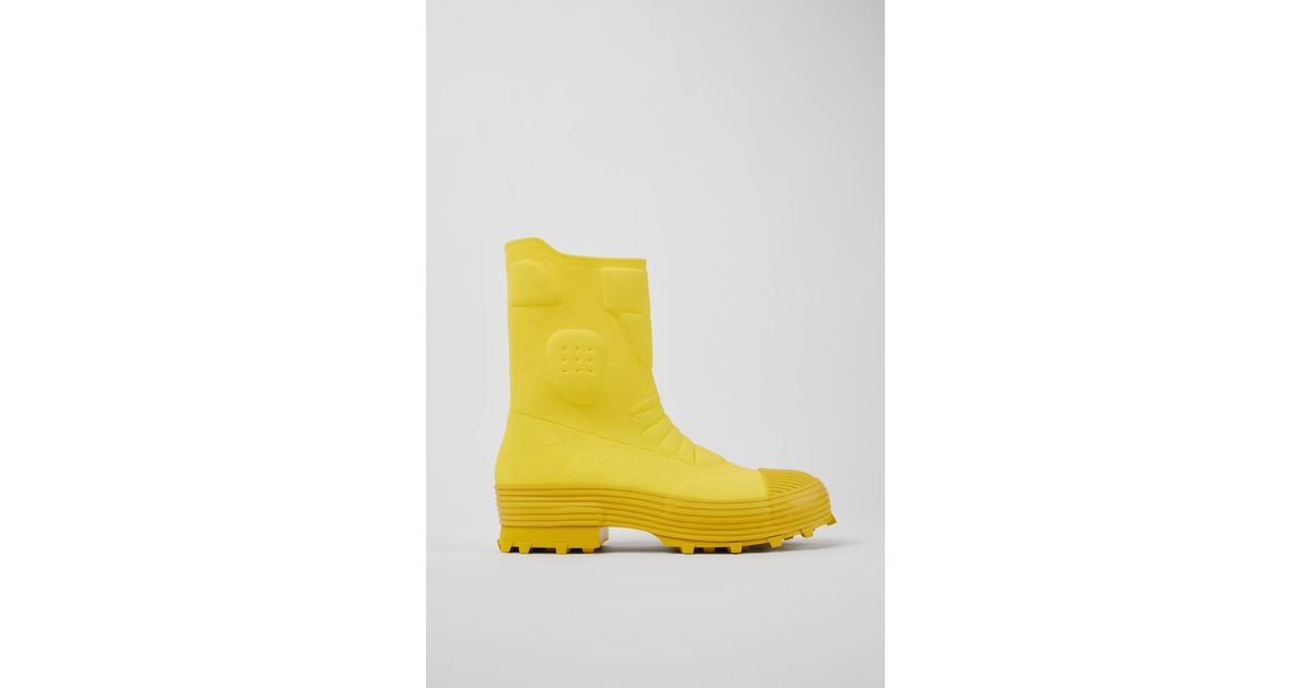 CAMPERLAB Ankle-Boot Camper Lab Traktori in Yellow | Lyst
