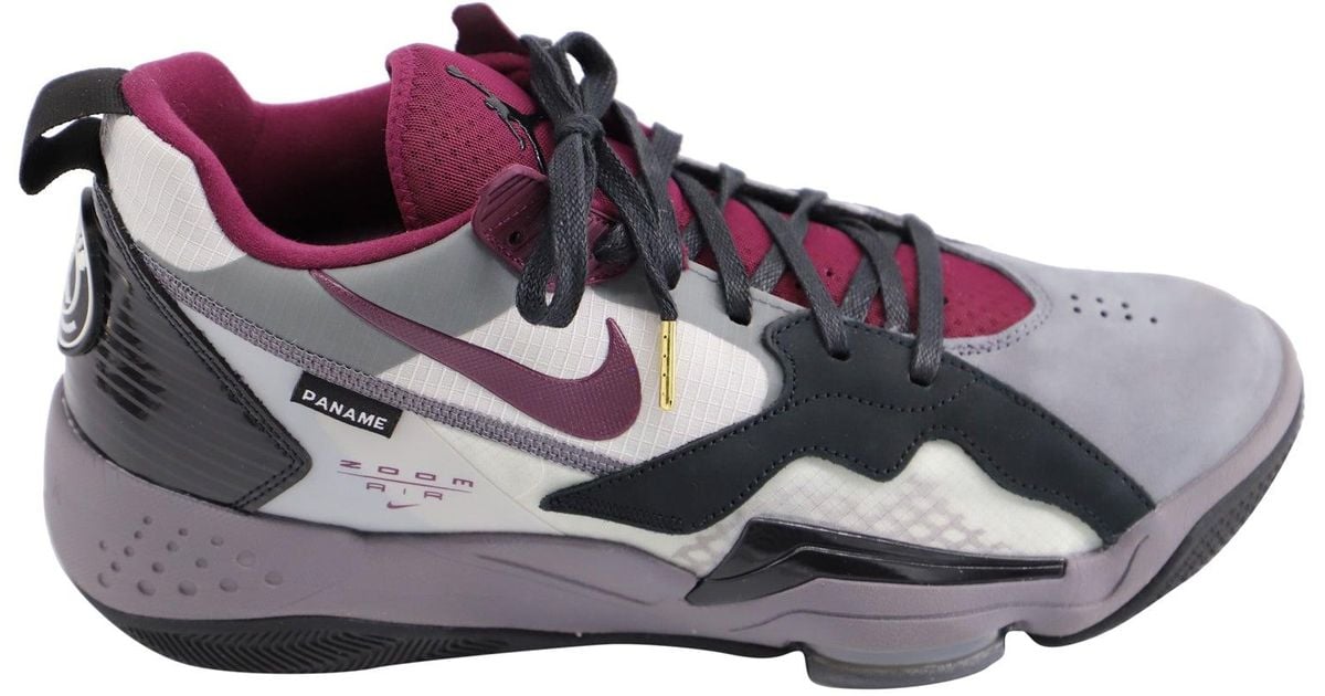 Nike Jordan X Paris Saint-Germain Zoom '92 Bordeaux in Gray for Men | Lyst