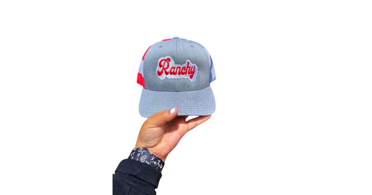 Buckin Barn Ranchy America Cap in Blue for Men | Lyst