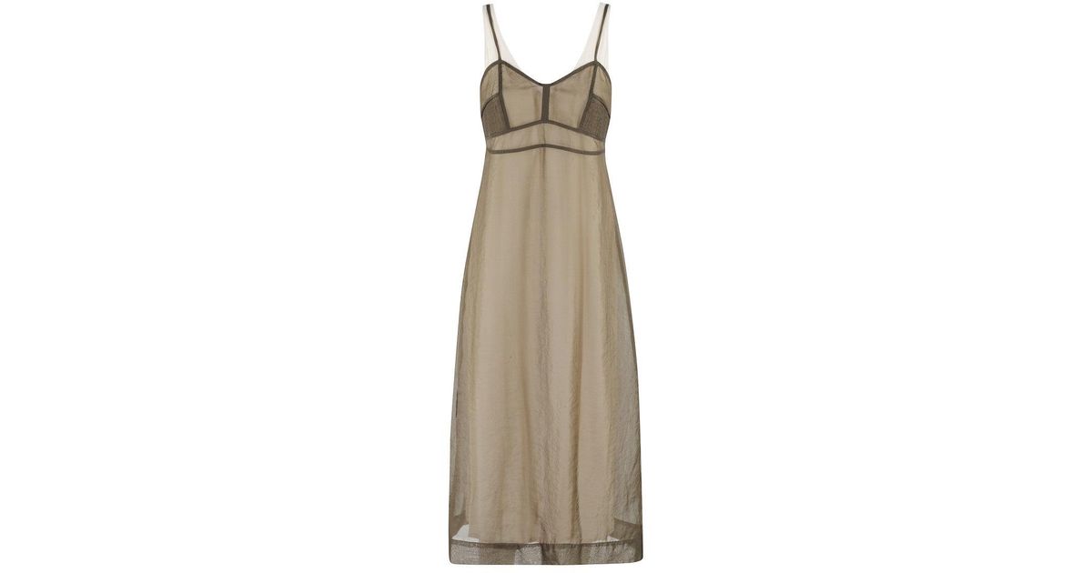 Tela Tebe Dress in Natural | Lyst