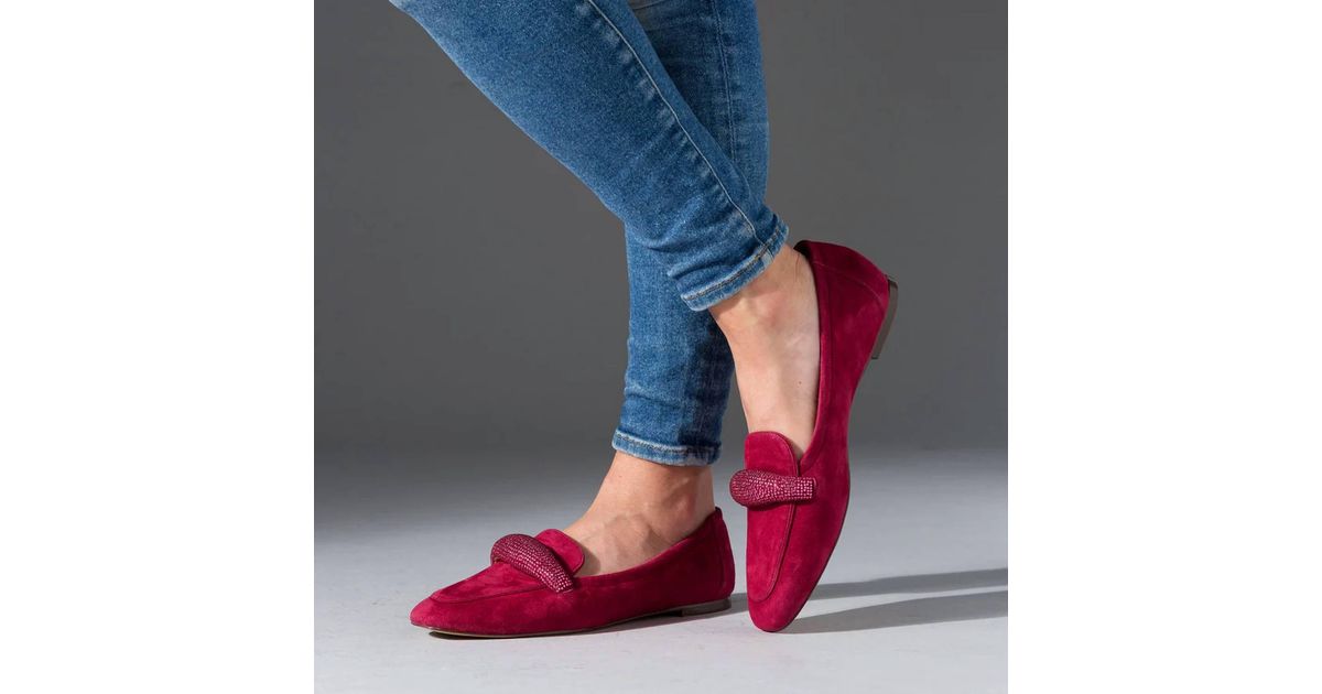 Cynthia Richard Isabella Loafer in Blue | Lyst