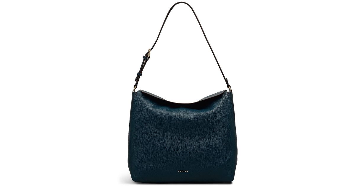 Radley City Road Large Flapover Shoulder Bag in Blue | Lyst
