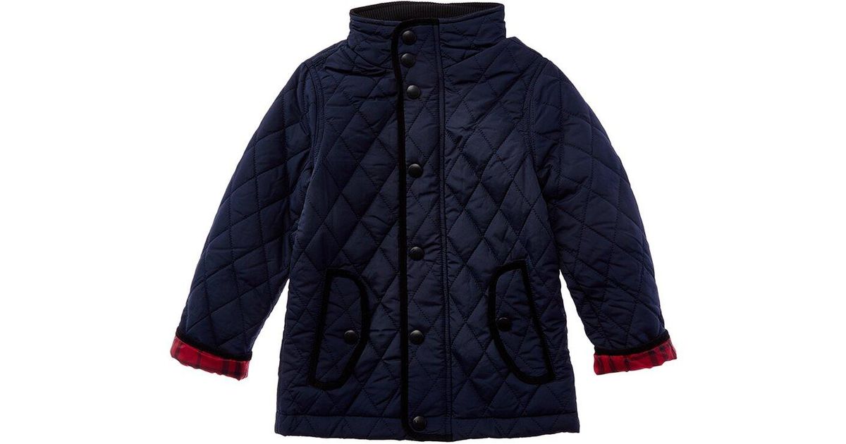 Urban Republic Quilted Barn Jacket in Blue for Men | Lyst
