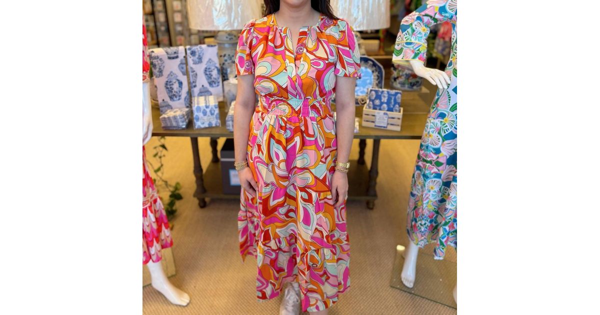 Thml Maxi Dress in Blue | Lyst