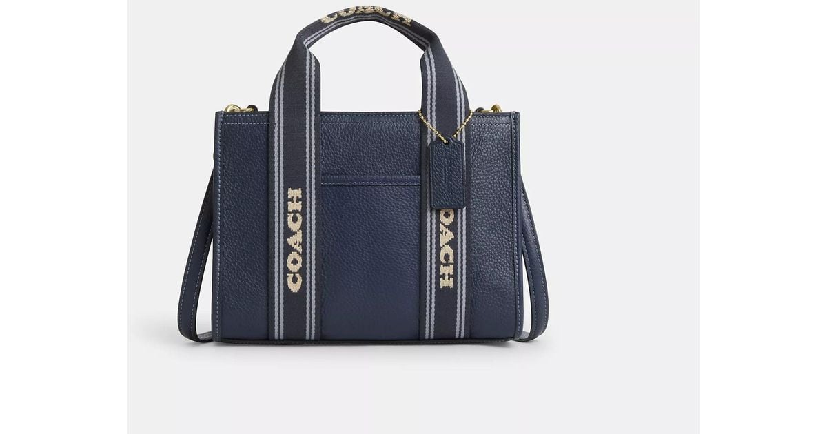 COACH Smith Tote Bag 24 in Blue | Lyst